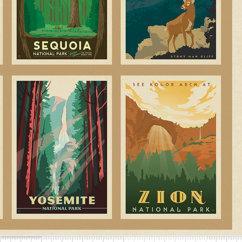 National Parks Posters Wilderness Wonders Wall Art Tapestry – AdventureUs